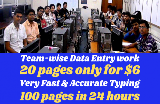 Data Entry, Typing, PDF To Word/Excel, Copy Paste | Legiit