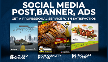 Design Social Media Posts, Cover Thumbnail Design | Legiit