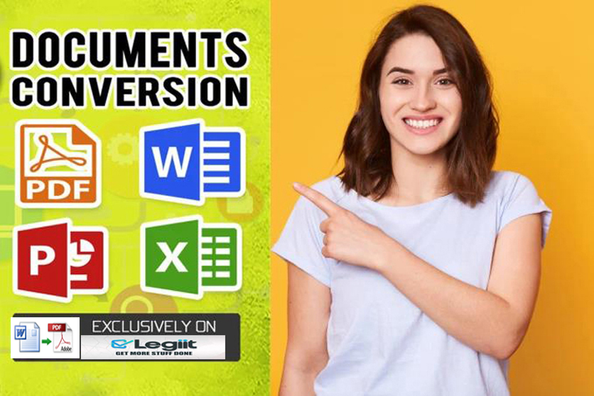 Get PDF To Word Or Word To PDF Convert | Legiit