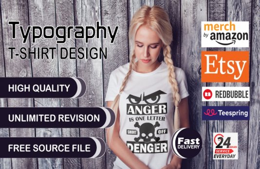 Create A Custom T-Shirt Design For Your Brand | Legiit