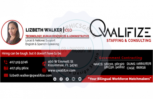 Design Modern Minimalist Clickable HTML Email Signature | Legiit