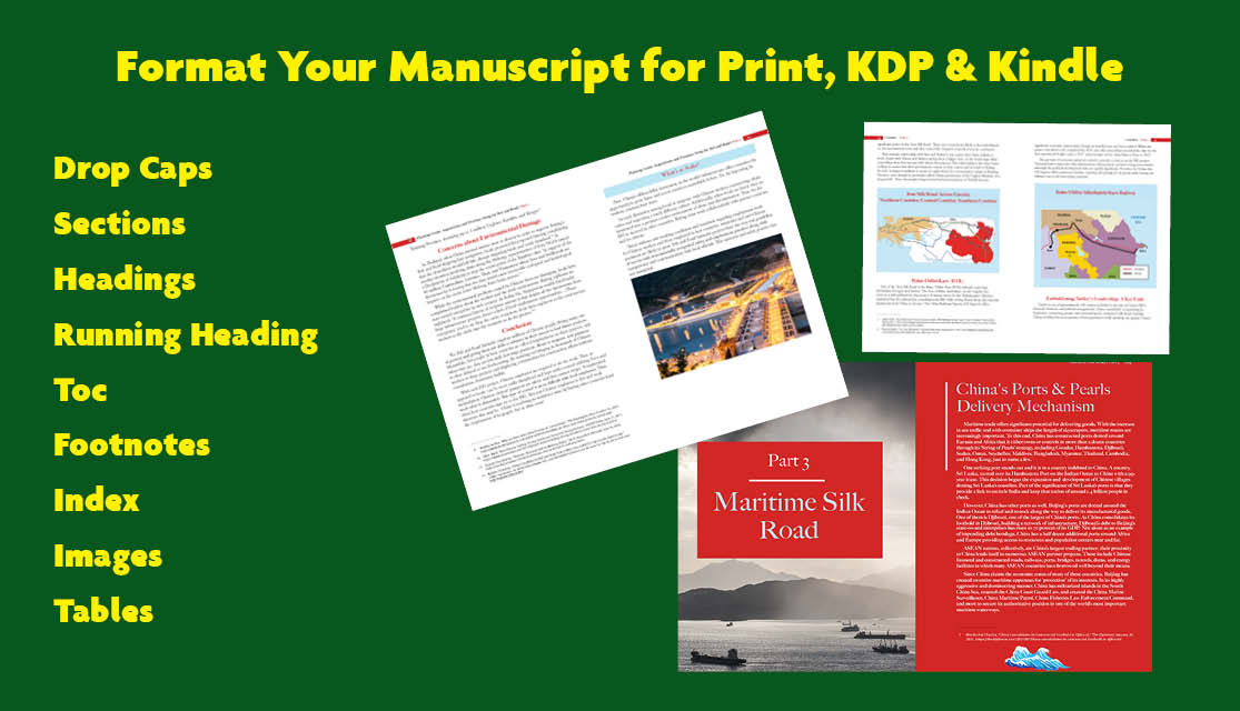 Format Your Manuscript For Print, KDP And Kindle | Legiit