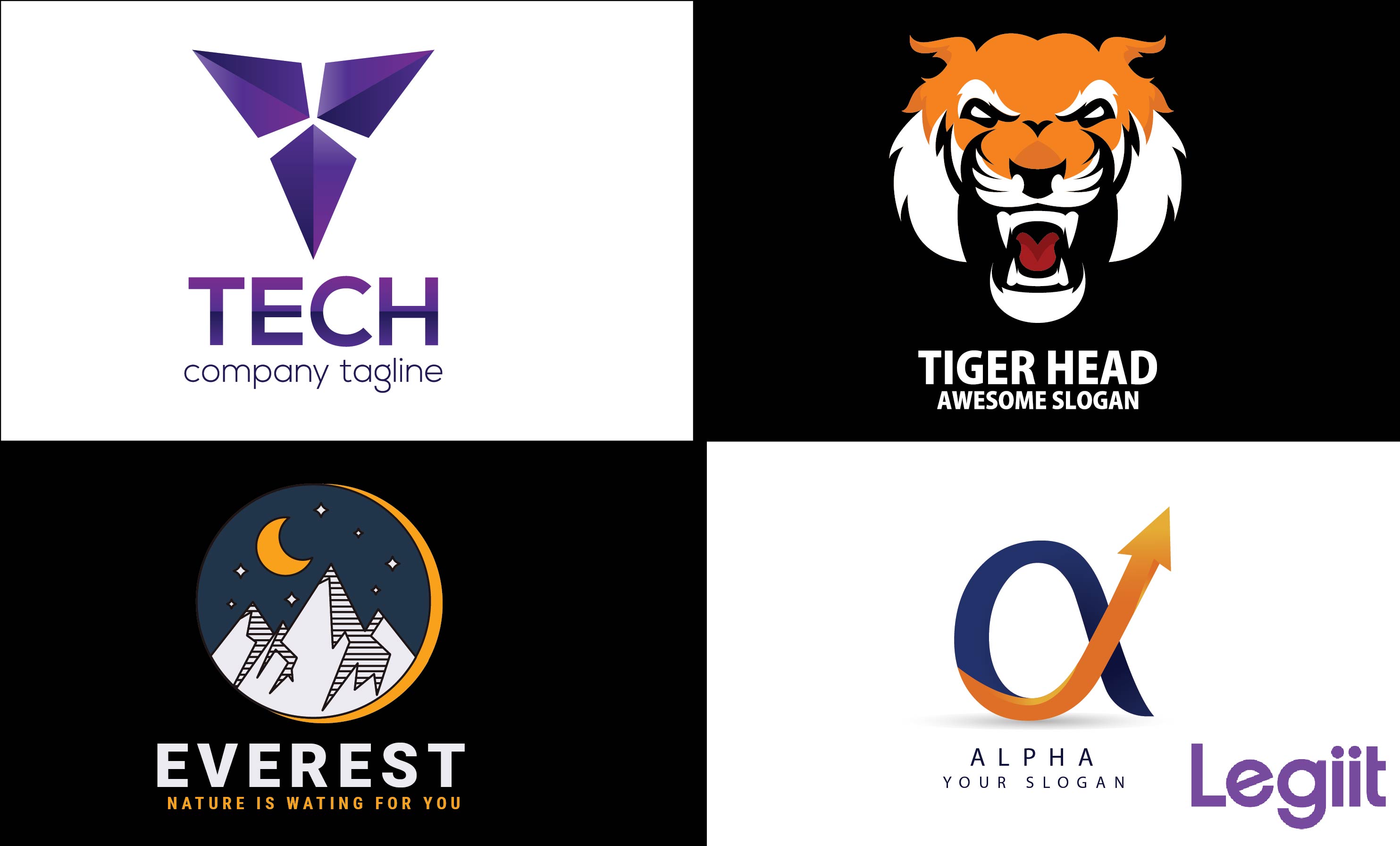 Modern 3d Minimalist Business Logo Design | Legiit