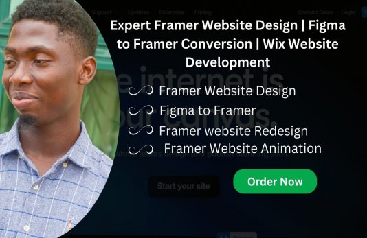 Framer Website Develop Framer Animation Website | Legiit