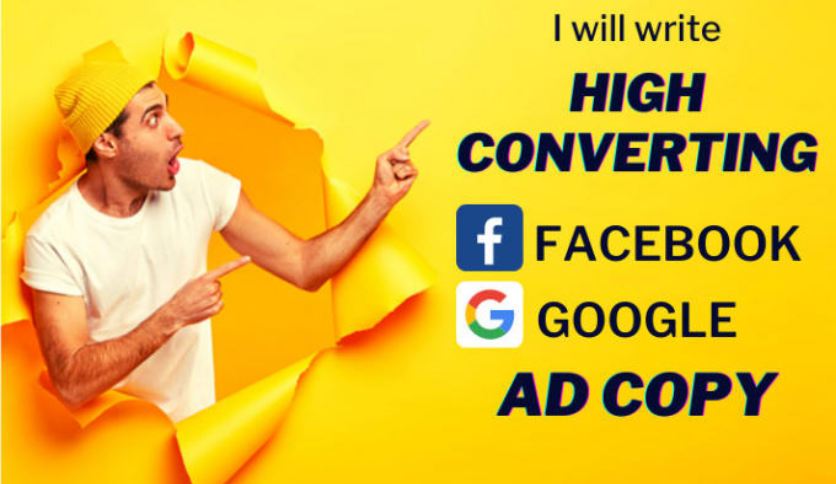 High Compelling Facebook Linkedin And Google Ad Copy That Converts And Sell. | Legiit