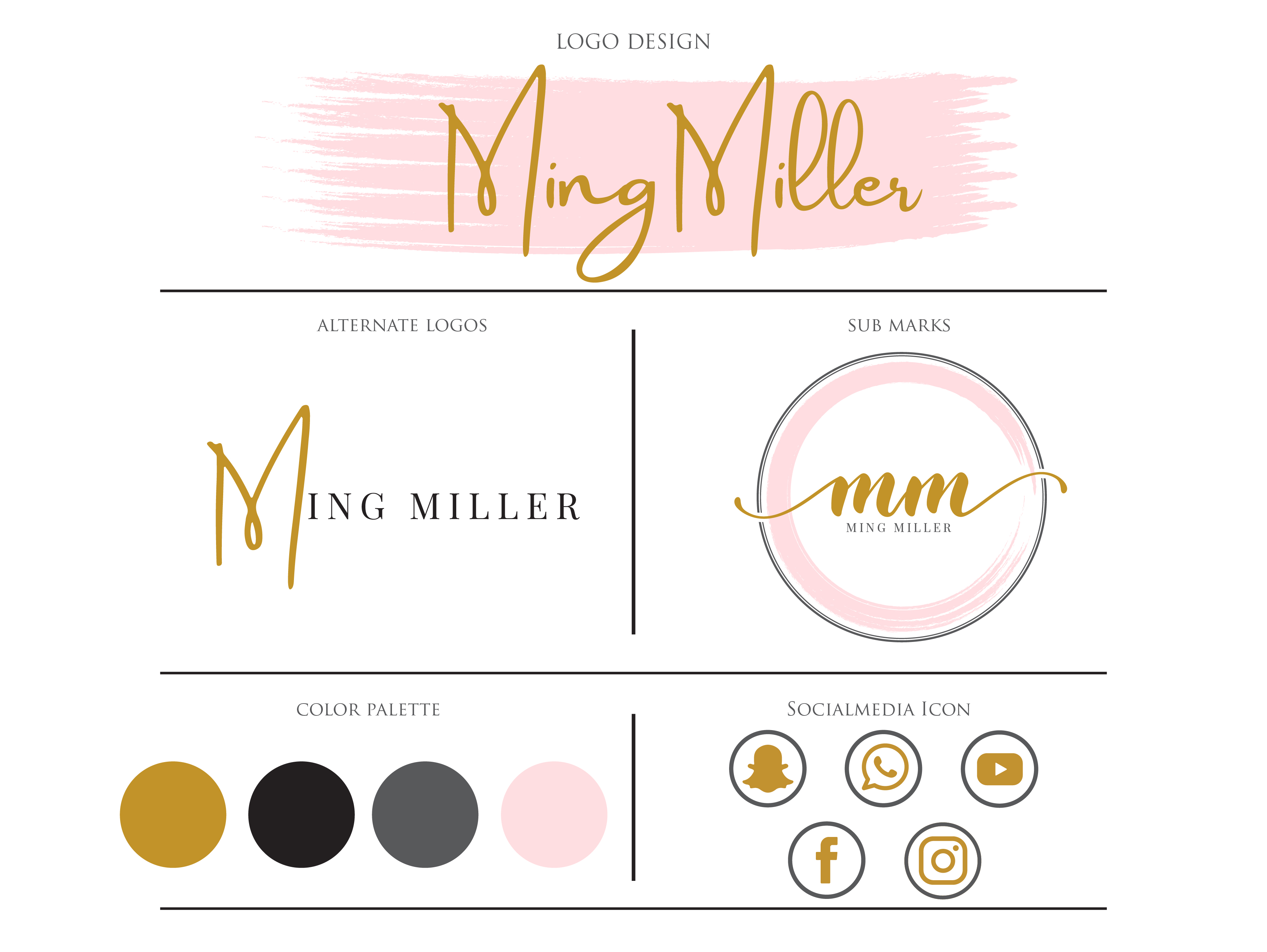 I Will Design A Complete Signature Branding Kit For You | Legiit