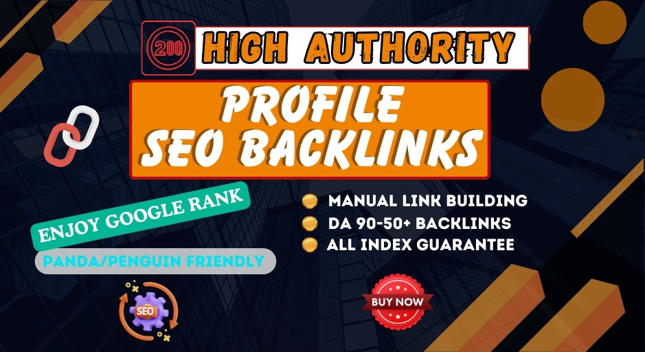 70 Manual Permanent Powerful Profile Backlinks | Legiit