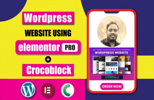 Wordpress Design With Elementor Pro And Crocoblock | Legiit