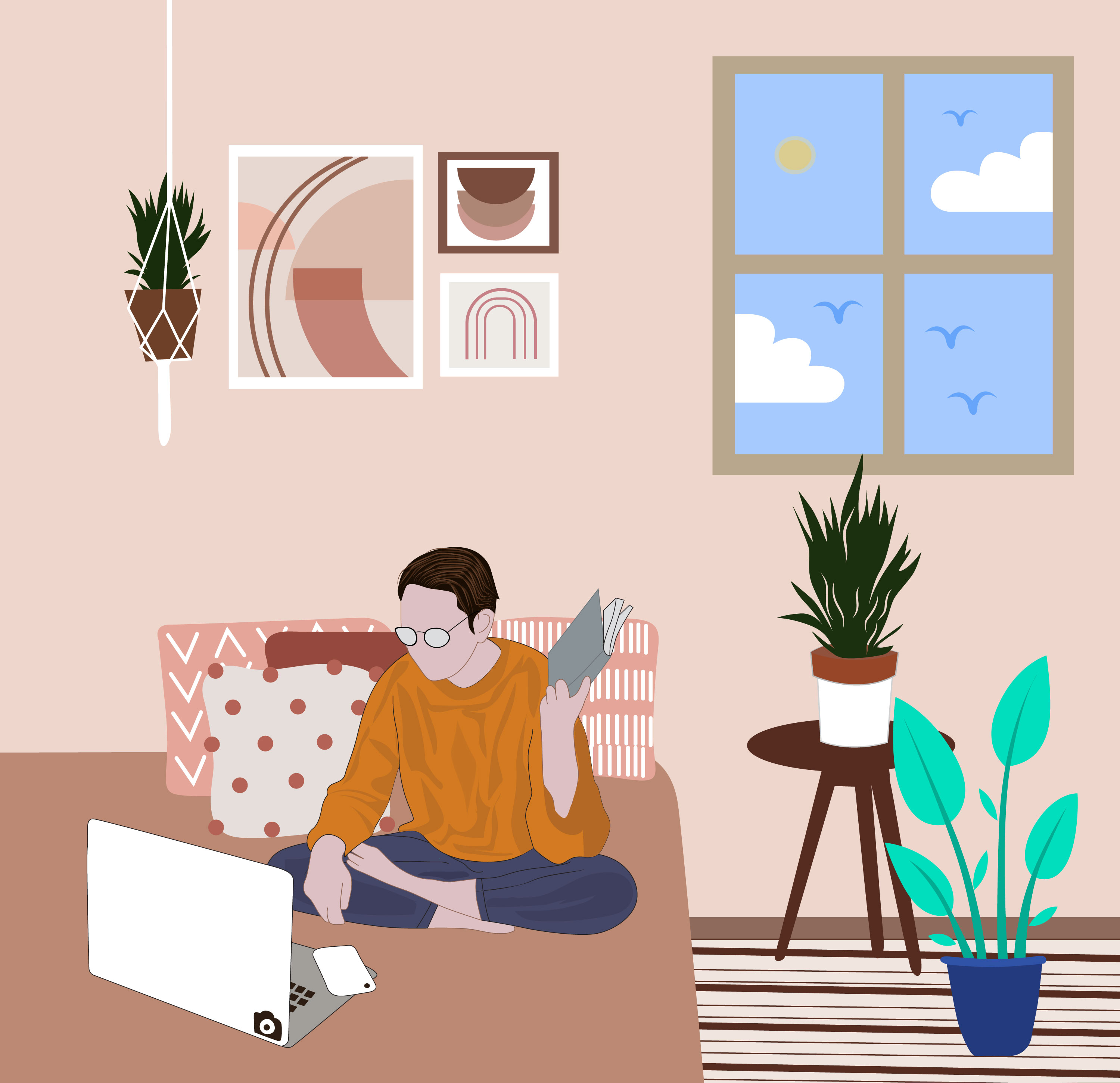 Draw A Minimalist Illustration Of People And Fashion | Legiit