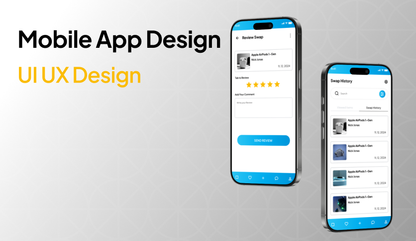 Mobile App Design, UI UX Mockups, Figma Design | Legiit