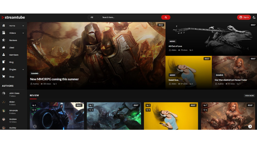 Create A Fully Movie Streaming Website For You | Legiit