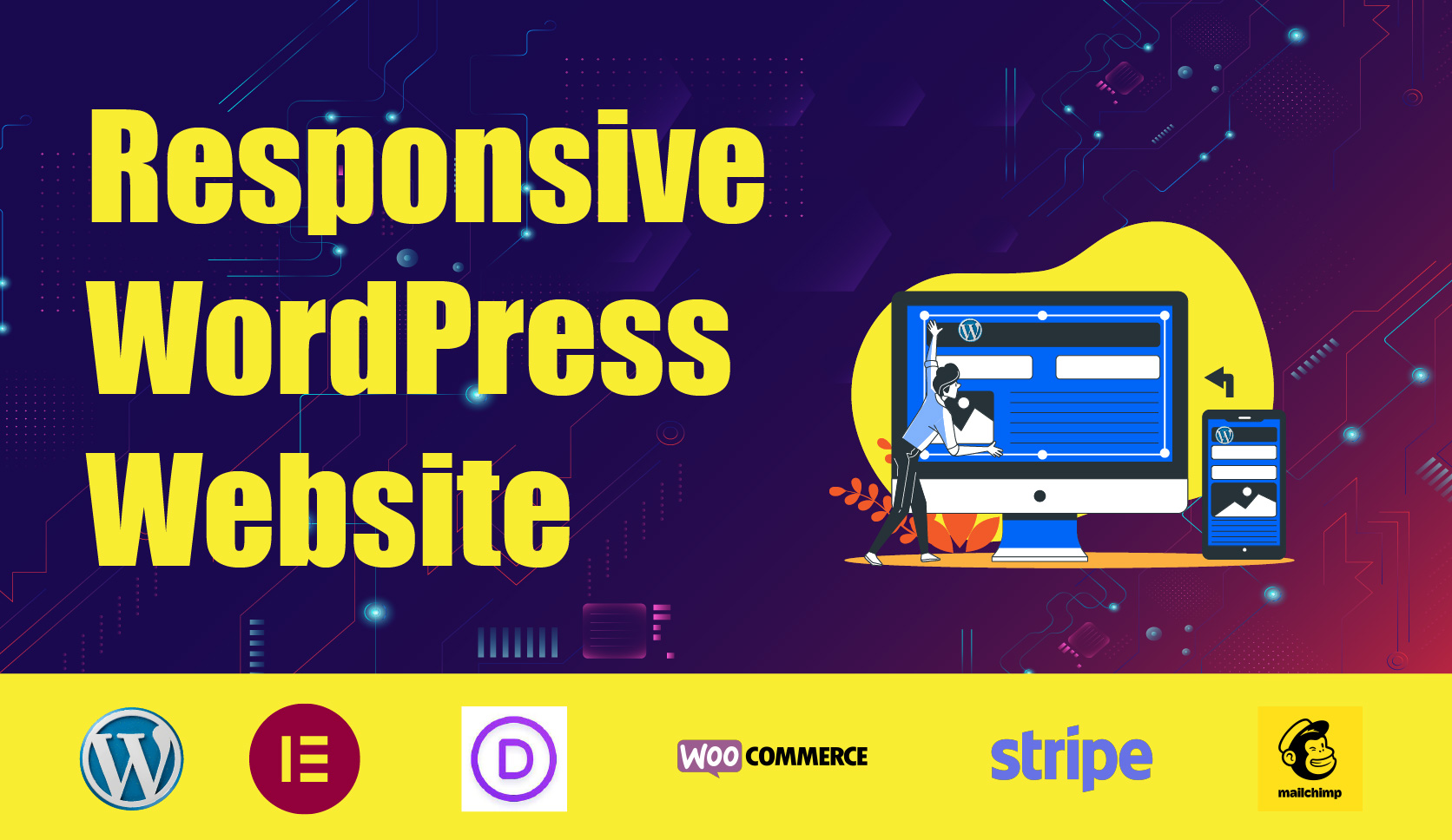 WordPress Website Design Development & Maintenace. | Legiit