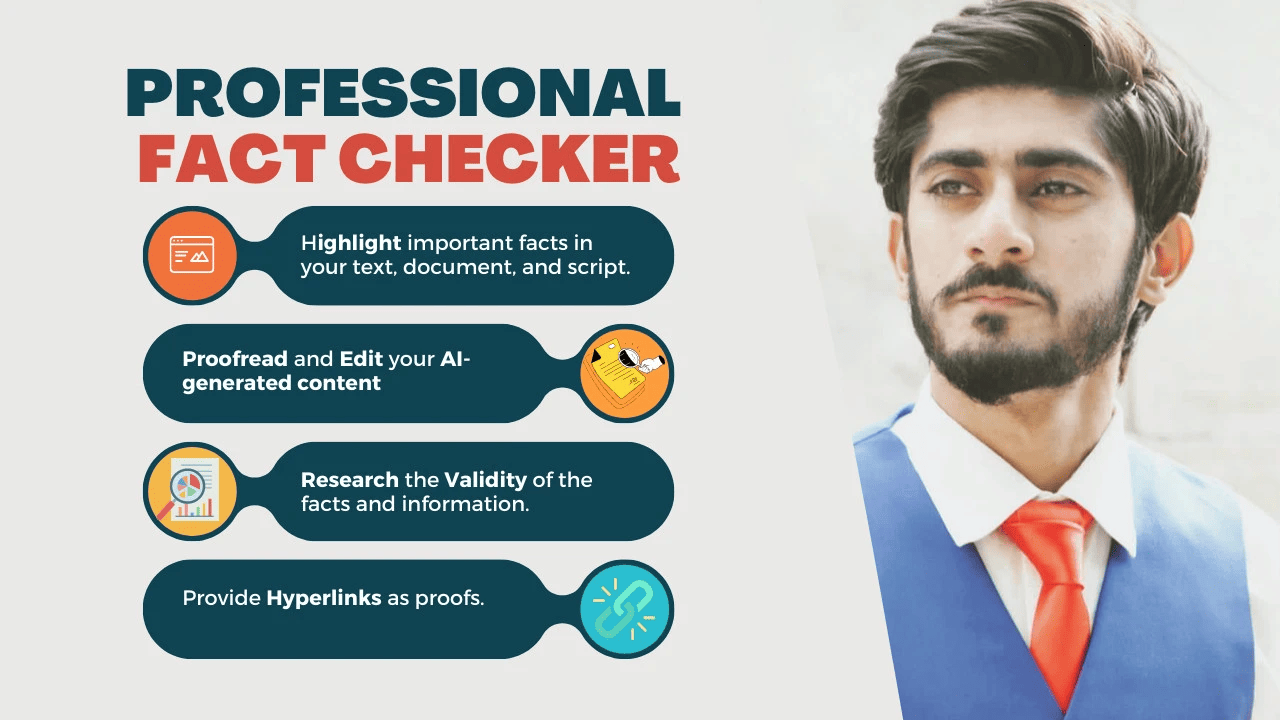 Fact Check Your Document, Article And Ai Chat Gpt | Legiit