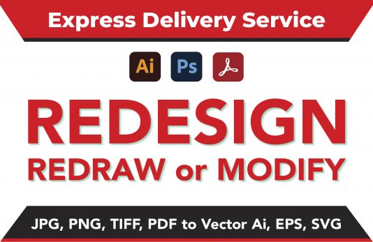 Vectorize, Redraw, Or Redesign The Existing Logo | Legiit