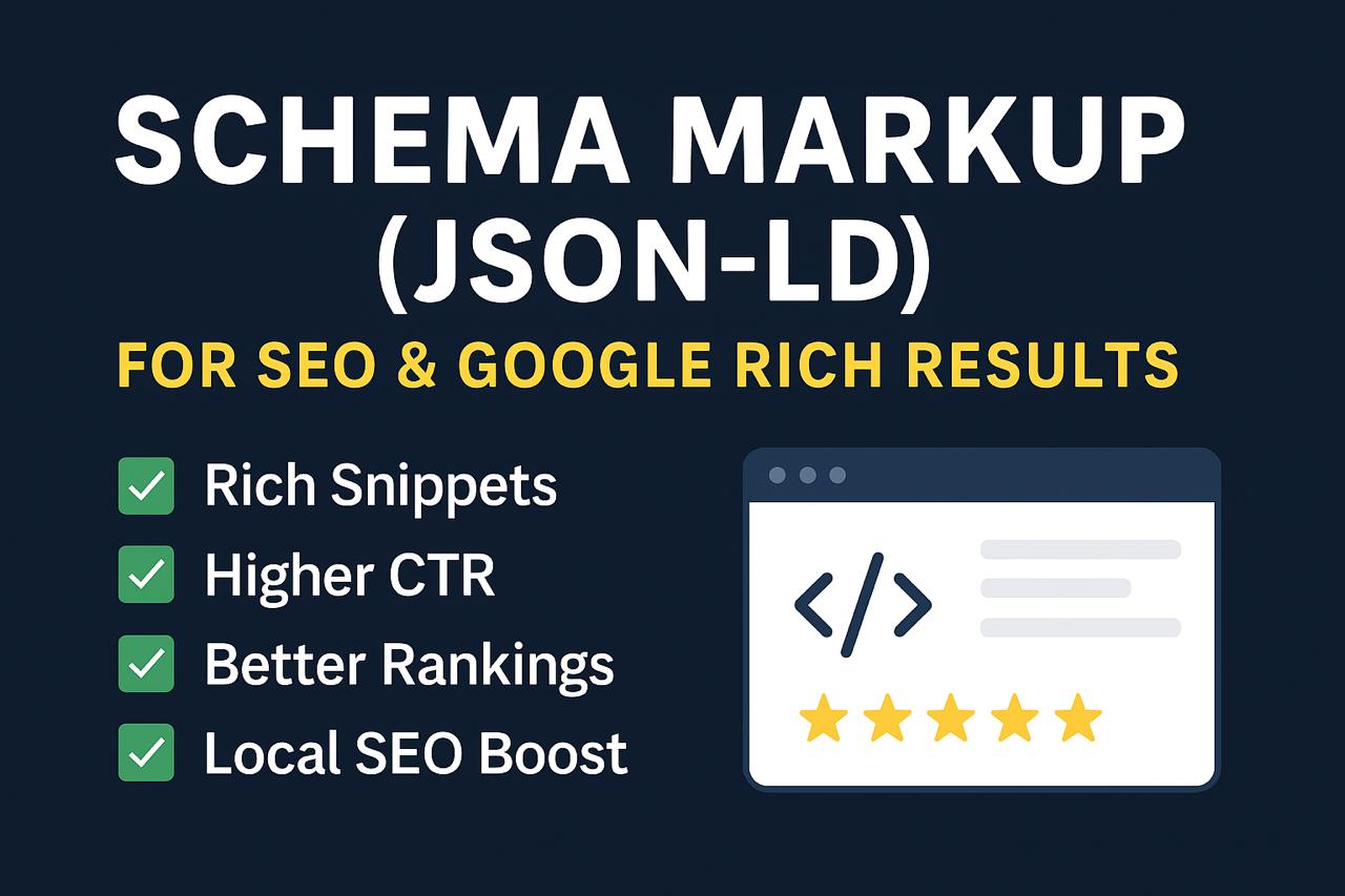 Schema Markup (JSON-LD) Service | Boost SEO & Google Rich Results