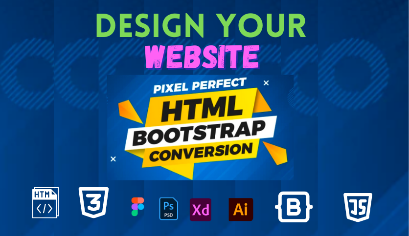 Convert Figma To Html Psd To Html Xd To Html Css | Legiit