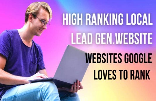 HIGH RANKING LOCAL LEAD GENERATION WEBSITE | Legiit