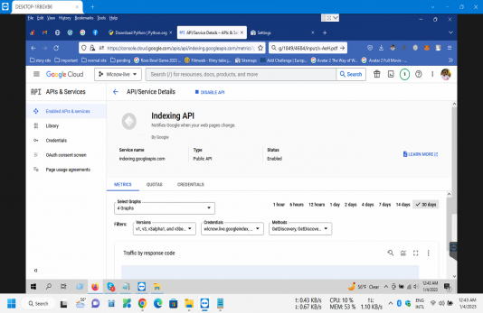 Setup Google Indexing API Via Python Script | Legiit