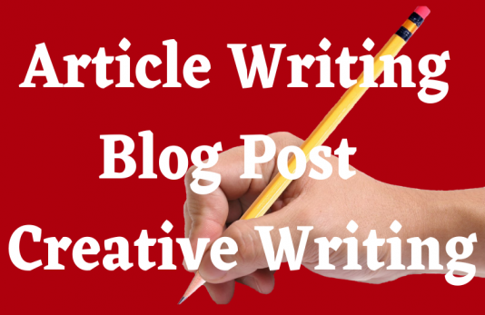 Article Writing, Blog Post And Creative Writing | Legiit