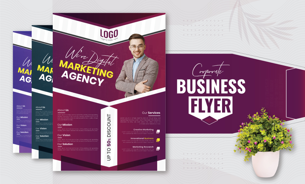 Modern Professional Business Marketing Flyer | Legiit