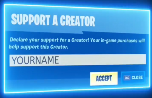 Fortnite Support A Creator Animation | Legiit
