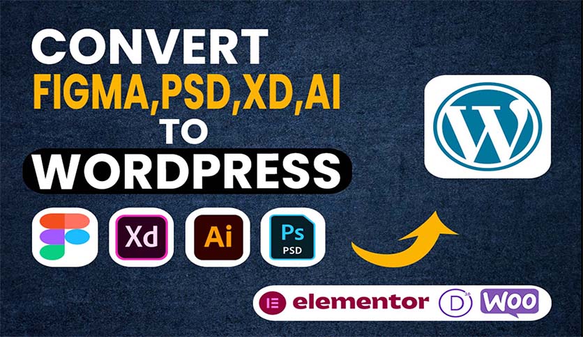 Figma, PSD, XD, Ai Design Convert To WordPress | Legiit Figma, PSD, XD, Ai Design Convert To WordPress | Legiit