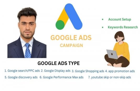 Setup Google Ads Campaign Search And Display Ads | Legiit