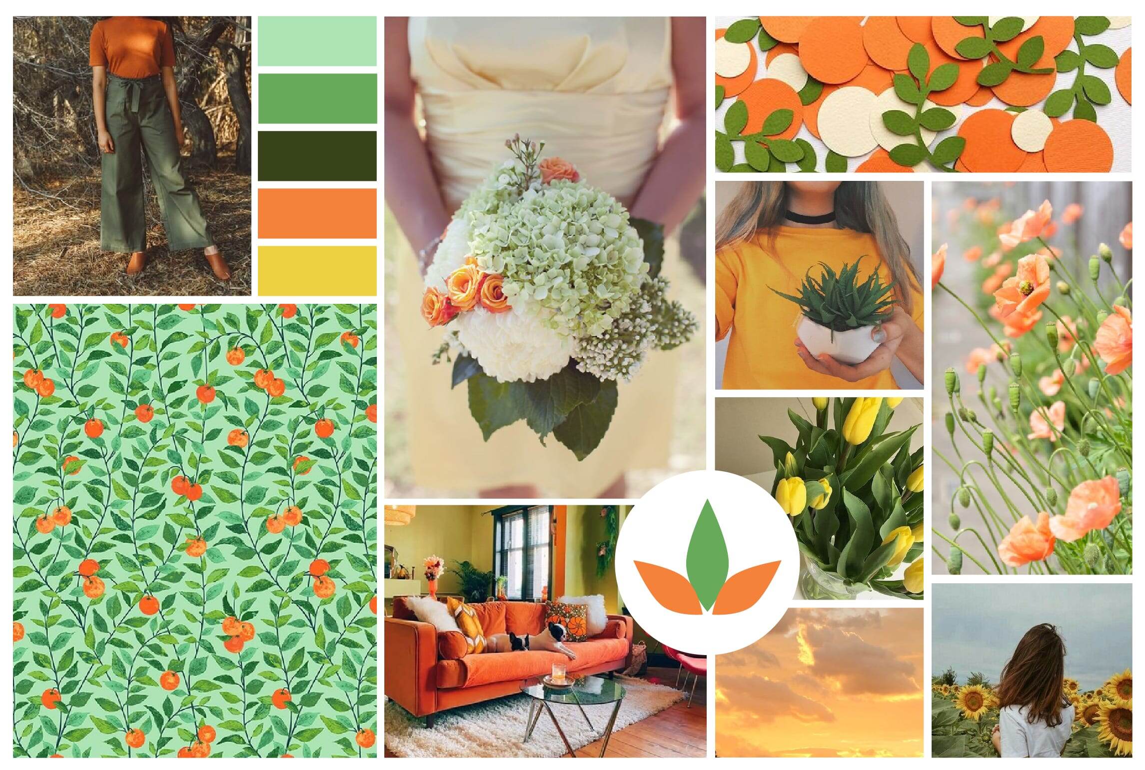 Beautiful Color Palette And Moodboard | Legiit
