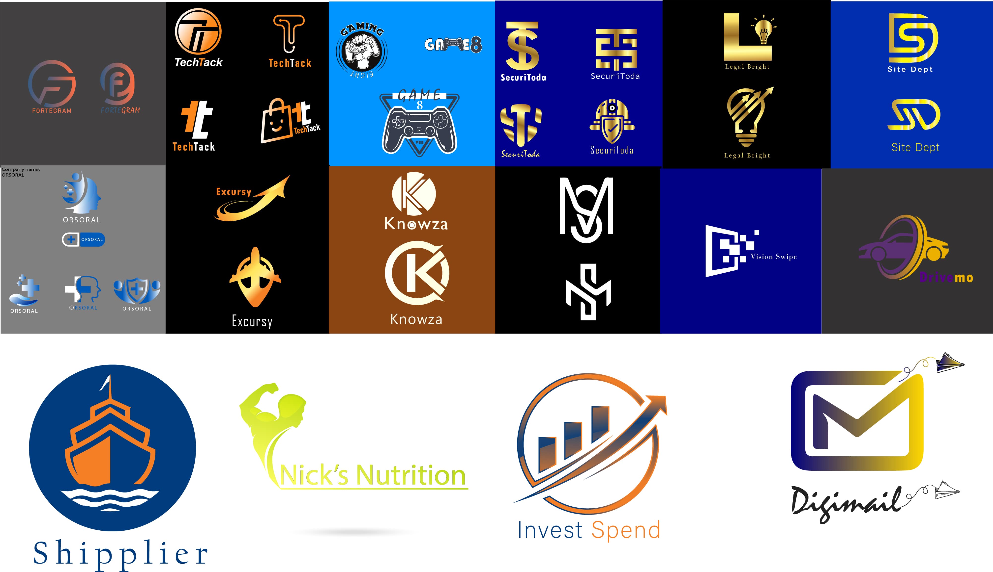 Create A Unique Brand Identity By Designing A Logo | Legiit