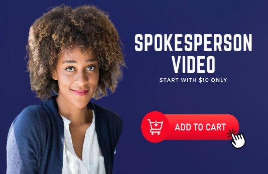 Make Spokesperson Video With Human Avatar | Legiit