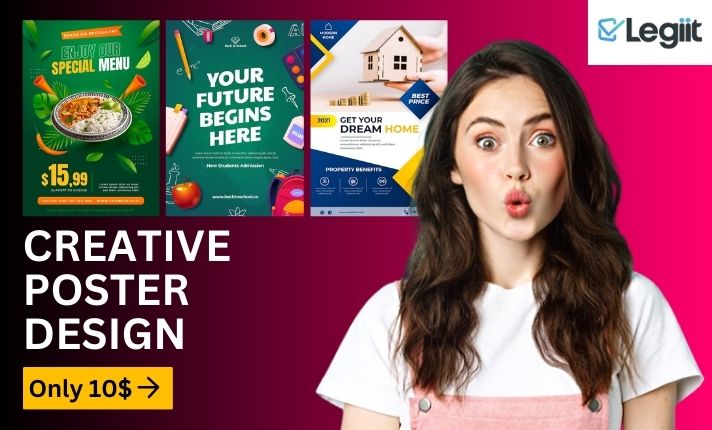 Professional Poster Design For You | Legiit