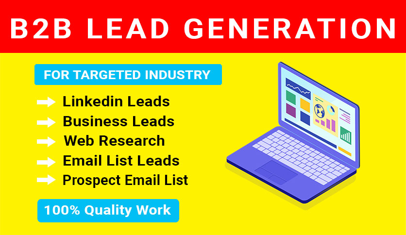 B2b Leads Generation And LinkedIn Leads Generation | Legiit