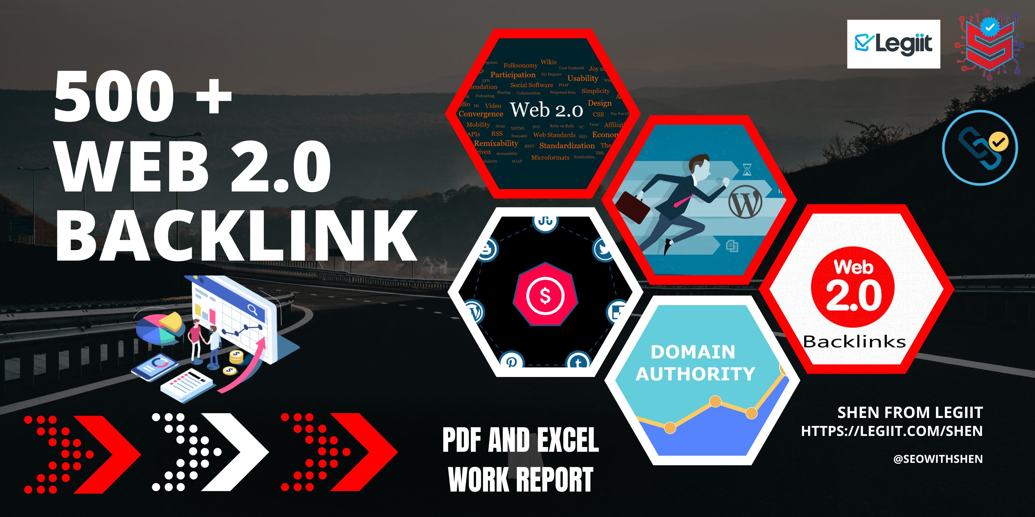 500 Web 2.0 Backlinks | Legiit