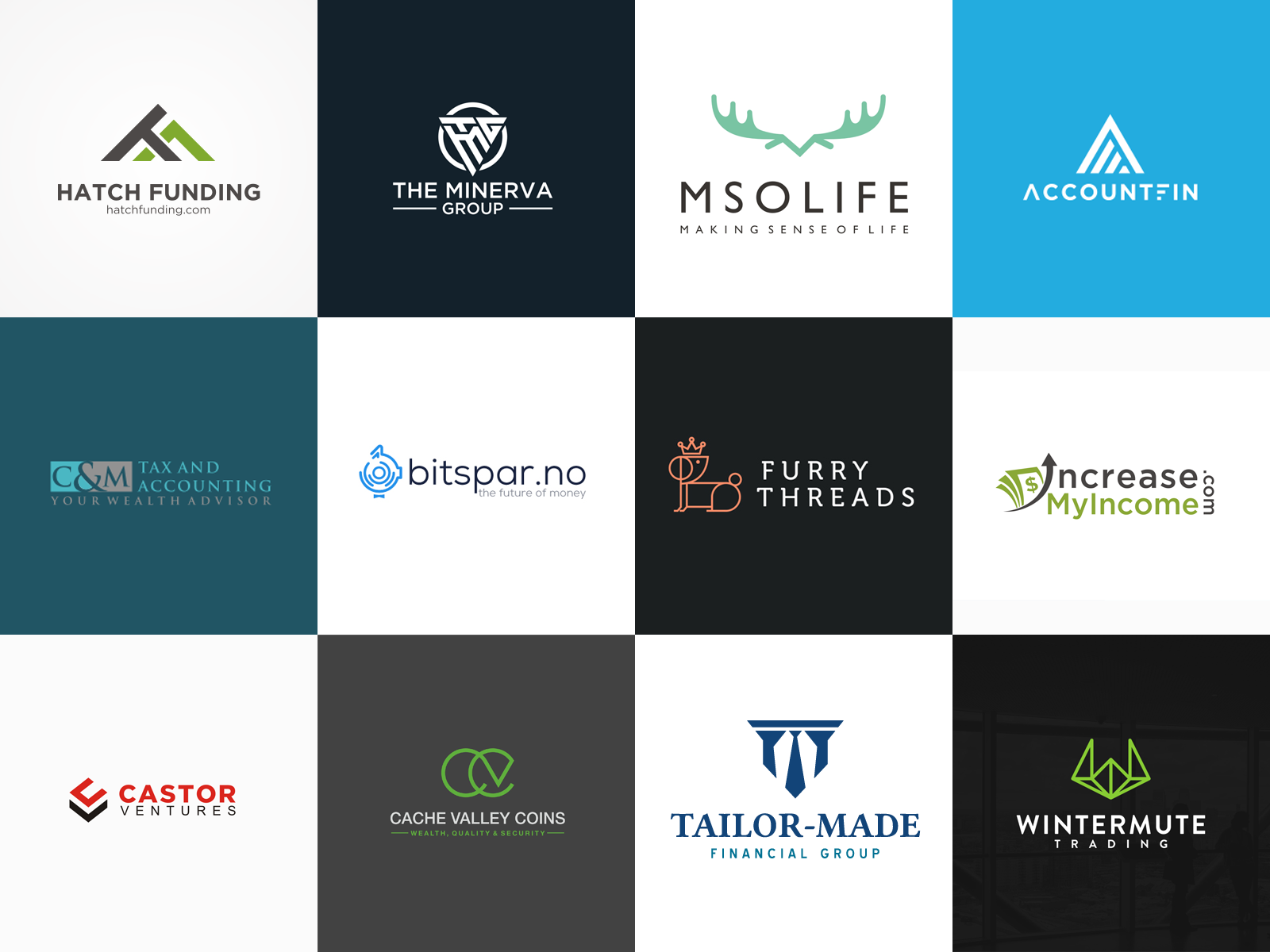 Do Fast Flat Minimalist Logo Design | Legiit