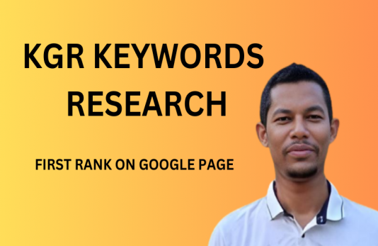 Kgr Keyword Research To First Rank Your Website | Legiit