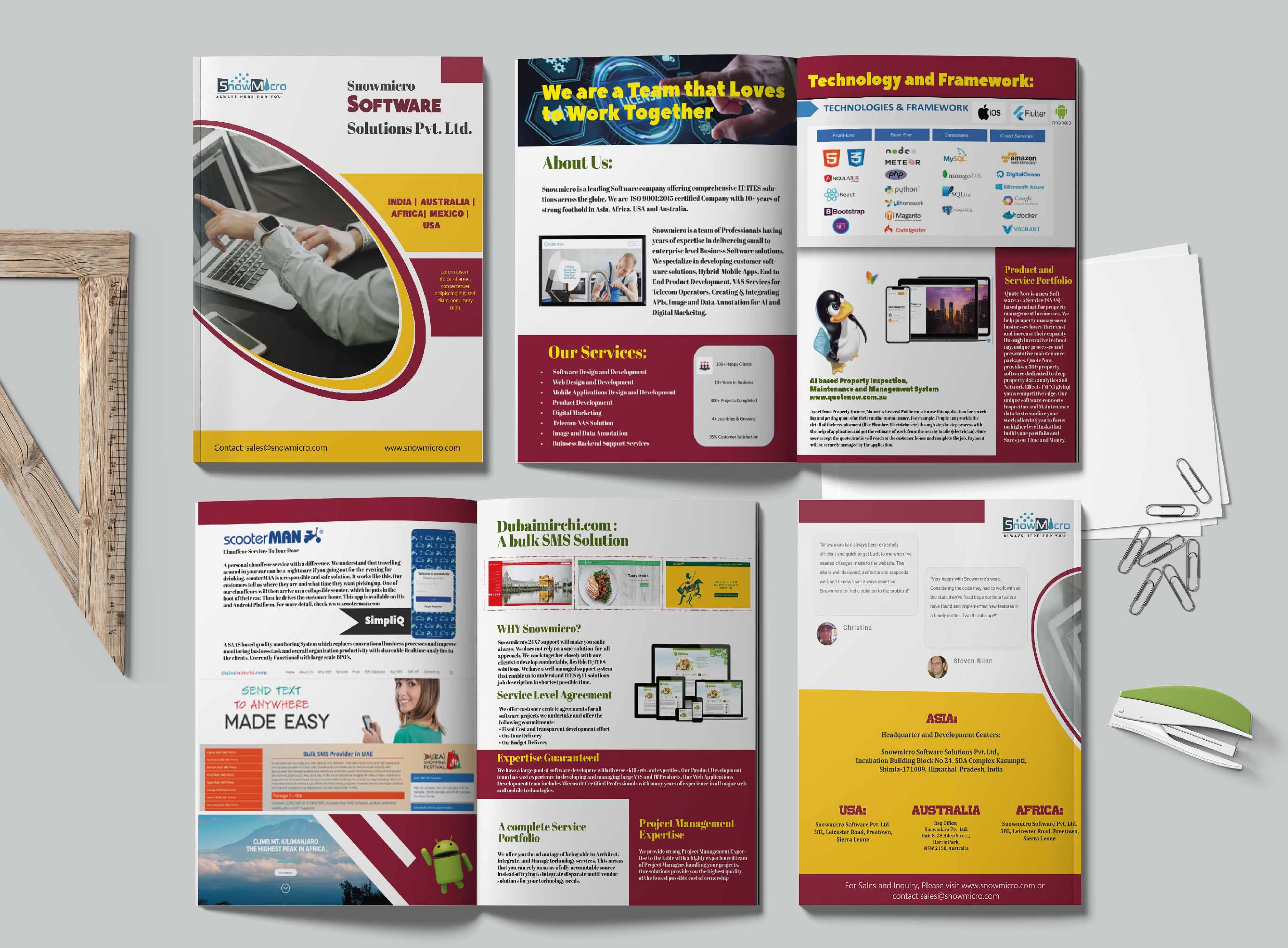 Brochure, Company Profile, Report, Catalog Design | Legiit