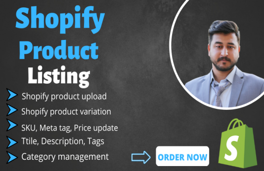 Shopify Product Listing And Data Entry Manually | Legiit