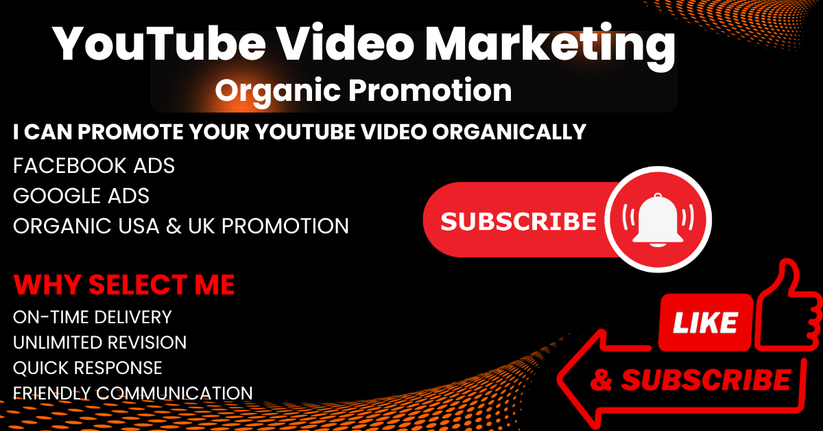 Organic YouTube Video Promotion And Marketing | Legiit