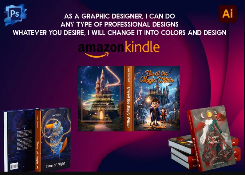 Premium For Amazon KDP Book Covers, Low Content | Legiit