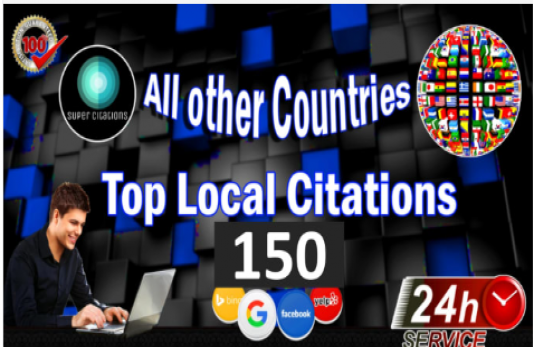 50 Local Citations For All Country | Legiit
