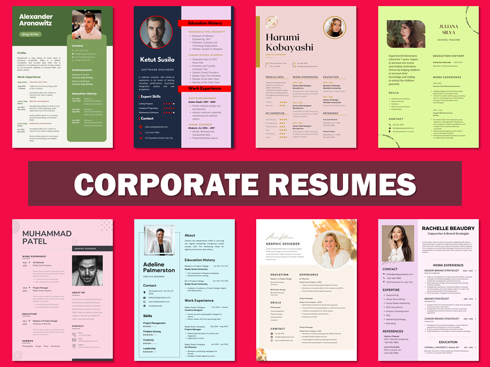 Design A Modern Resume | Legiit