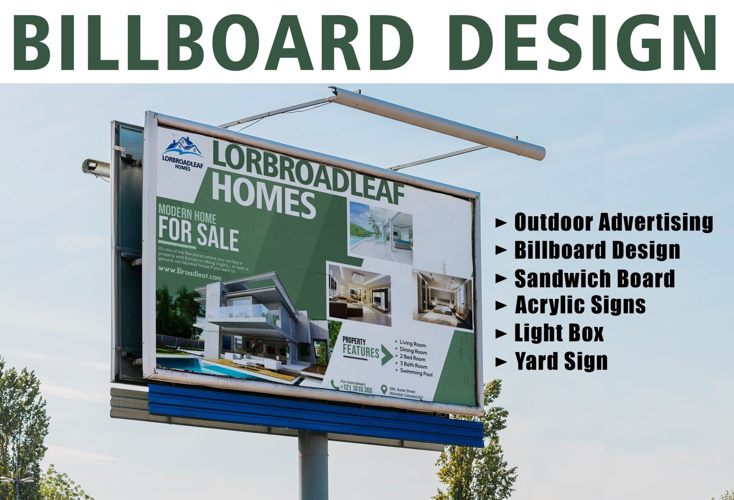 Billboard, Signage, Yard Sign And Banner Design | Legiit