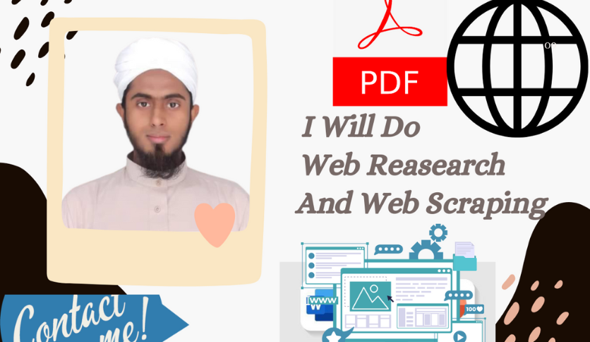 Web Scraping, Data Collection, Data Entry, | Legiit