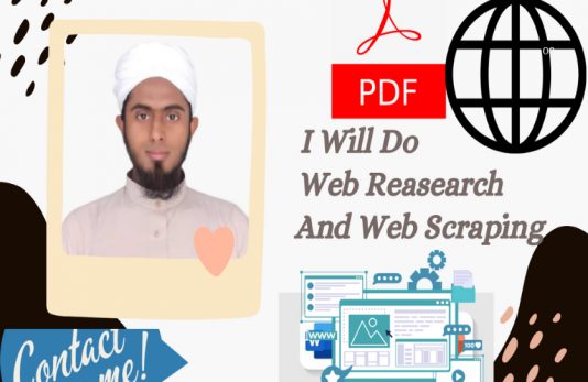 Web Scraping, Data Collection, Data Entry, | Legiit