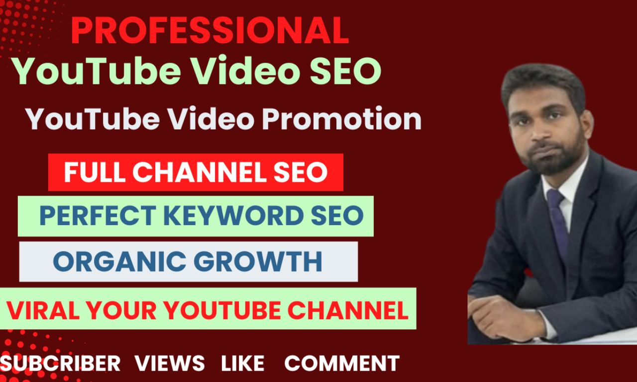 YouTube Video SEO Expert | Legiit
