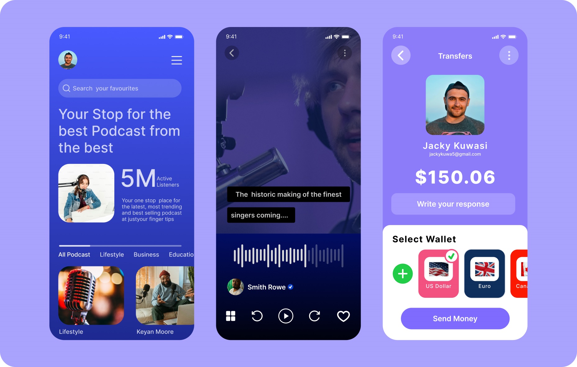Design Mobile App UI/UX And Website UI Design | Legiit