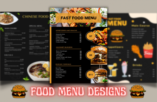 Design Menu Cards, Food Menu, Price List | Legiit