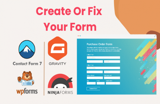 Create Or Fix Gravity Forms, Contact Form, Form | Legiit