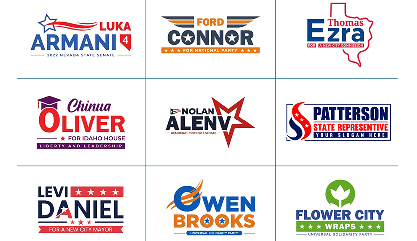 Logo For Political Campaign, Election Parties | Legiit