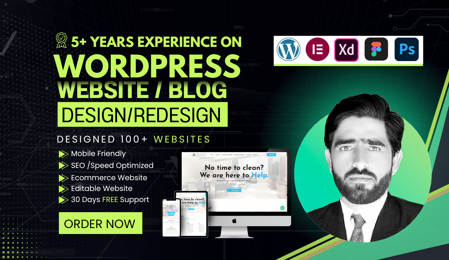 Design, Redesign, Build Or Revamp Wordpess Website | Legiit